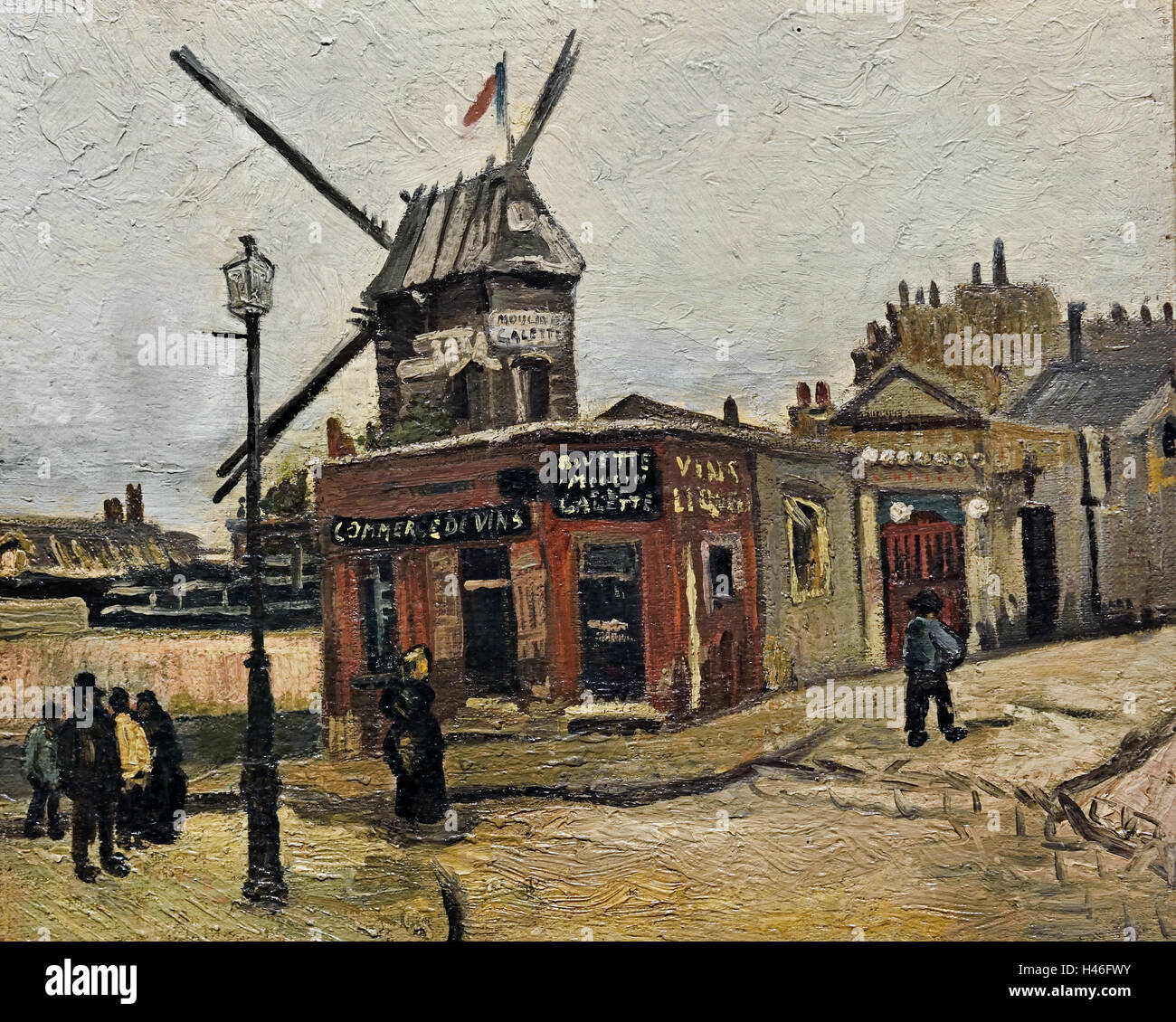The moulin de la galette 1886 hi-res stock photography and images - Alamy