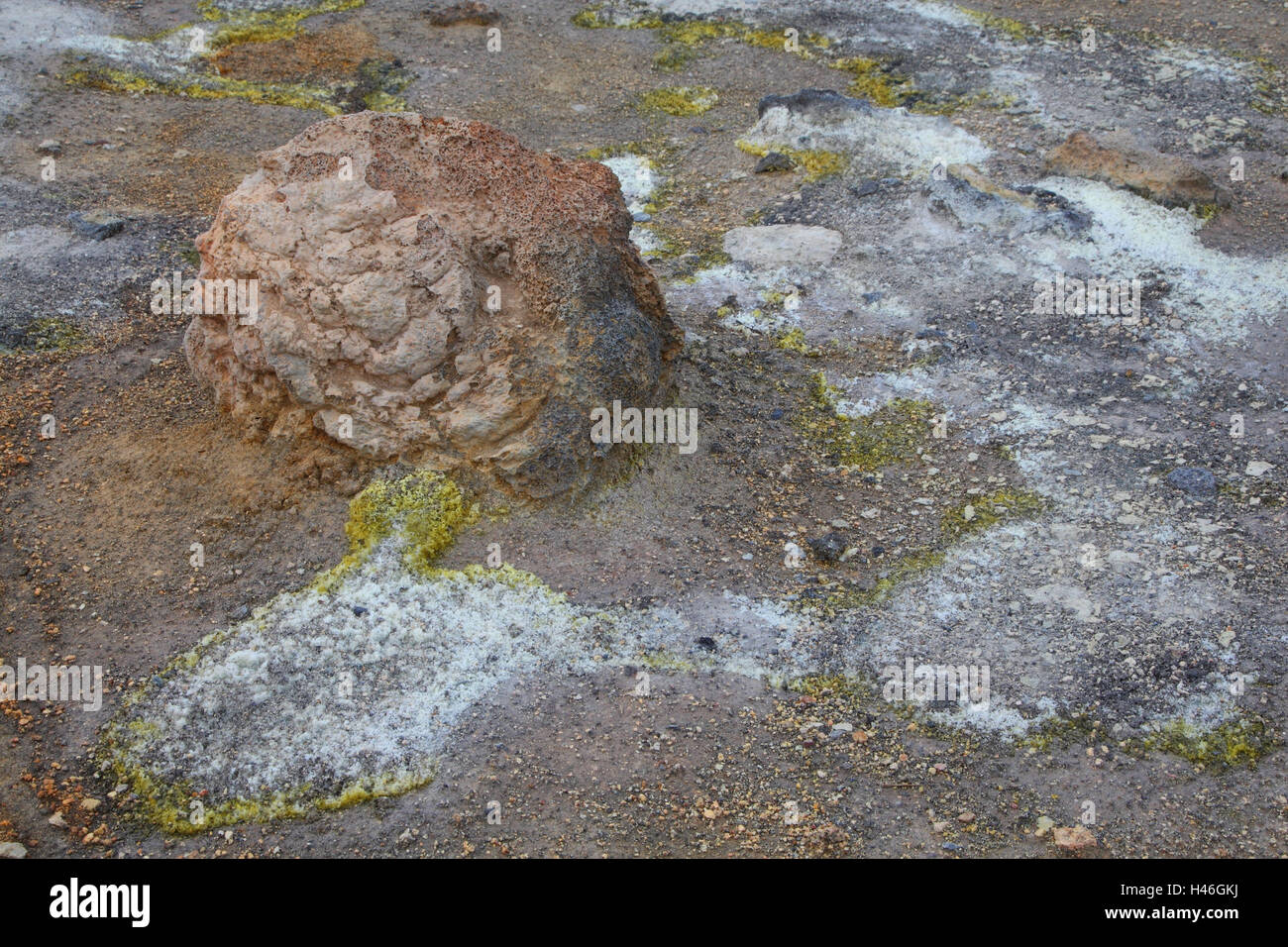 Geothermal area Namaskard, Iceland Stock Photo - Alamy