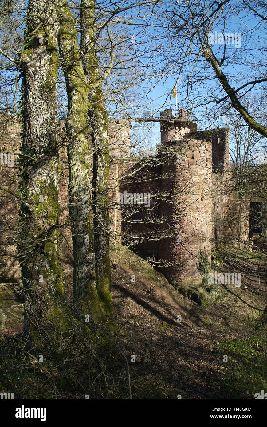 Montclair castle, germany hi-res stock photography and images - Alamy