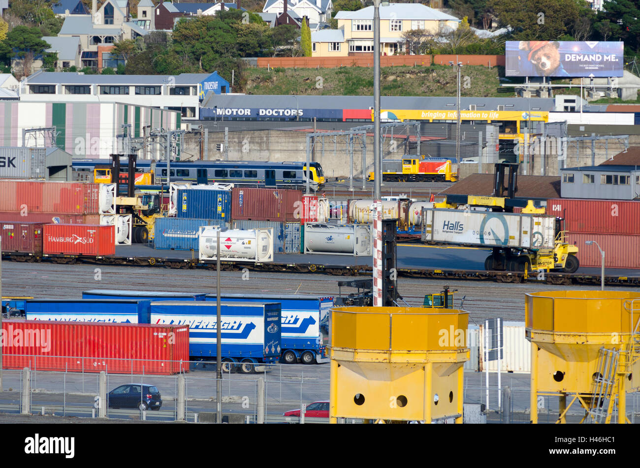 Railway goods yard hi-res stock photography and images - Alamy