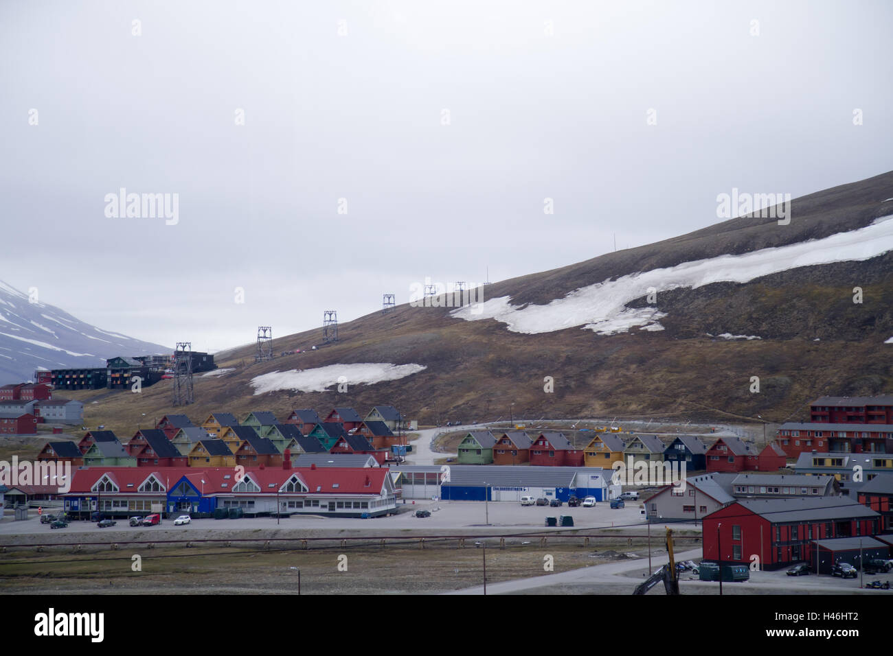 landscape of svalbard during the summer season Stock Photo - Alamy
