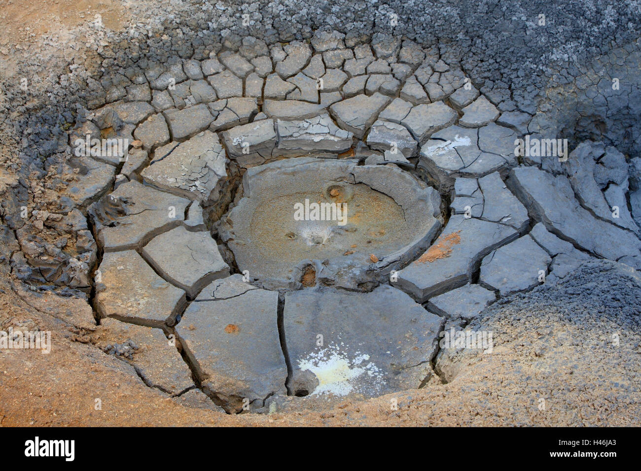 Geothermal area Namaskard, Iceland Stock Photo - Alamy