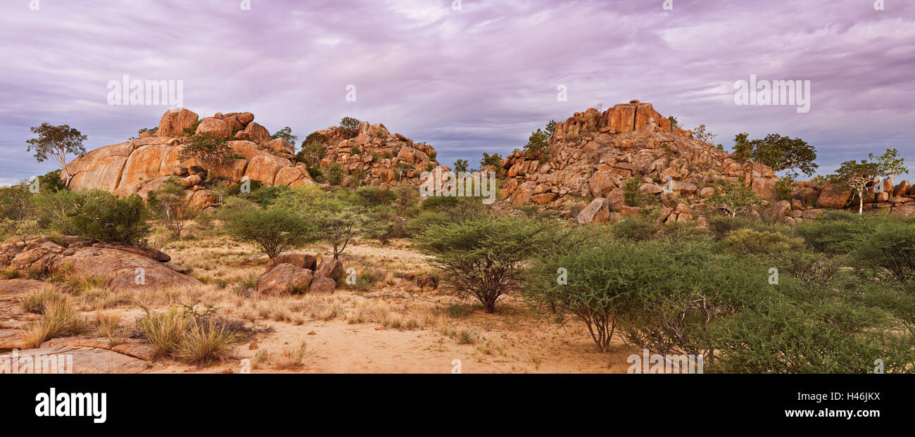 Africa namibia omaruru savanna rocks hi-res stock photography and ...