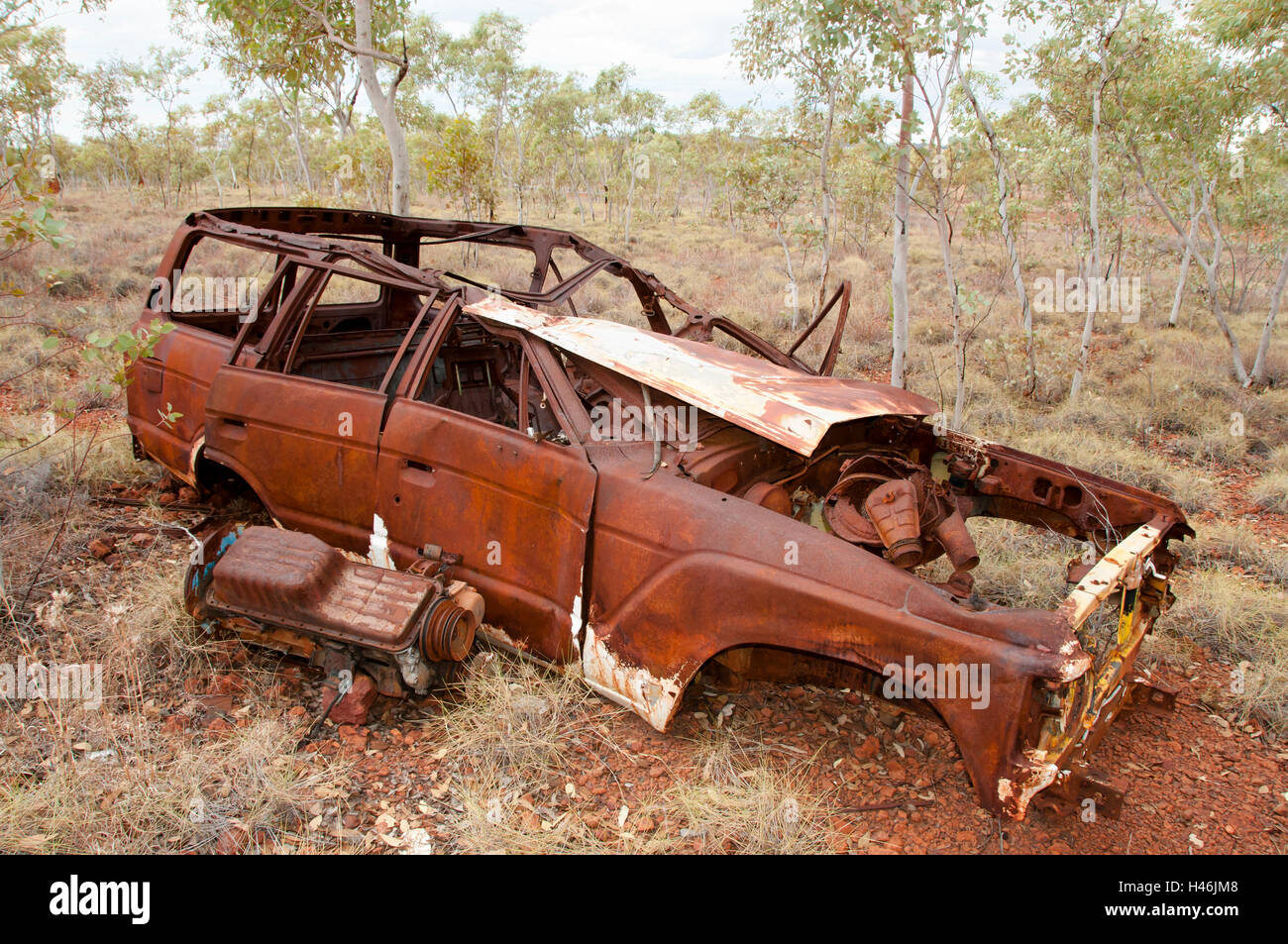 Abandoned Rusty Car - Outback Australia Stock Photo - Alamy