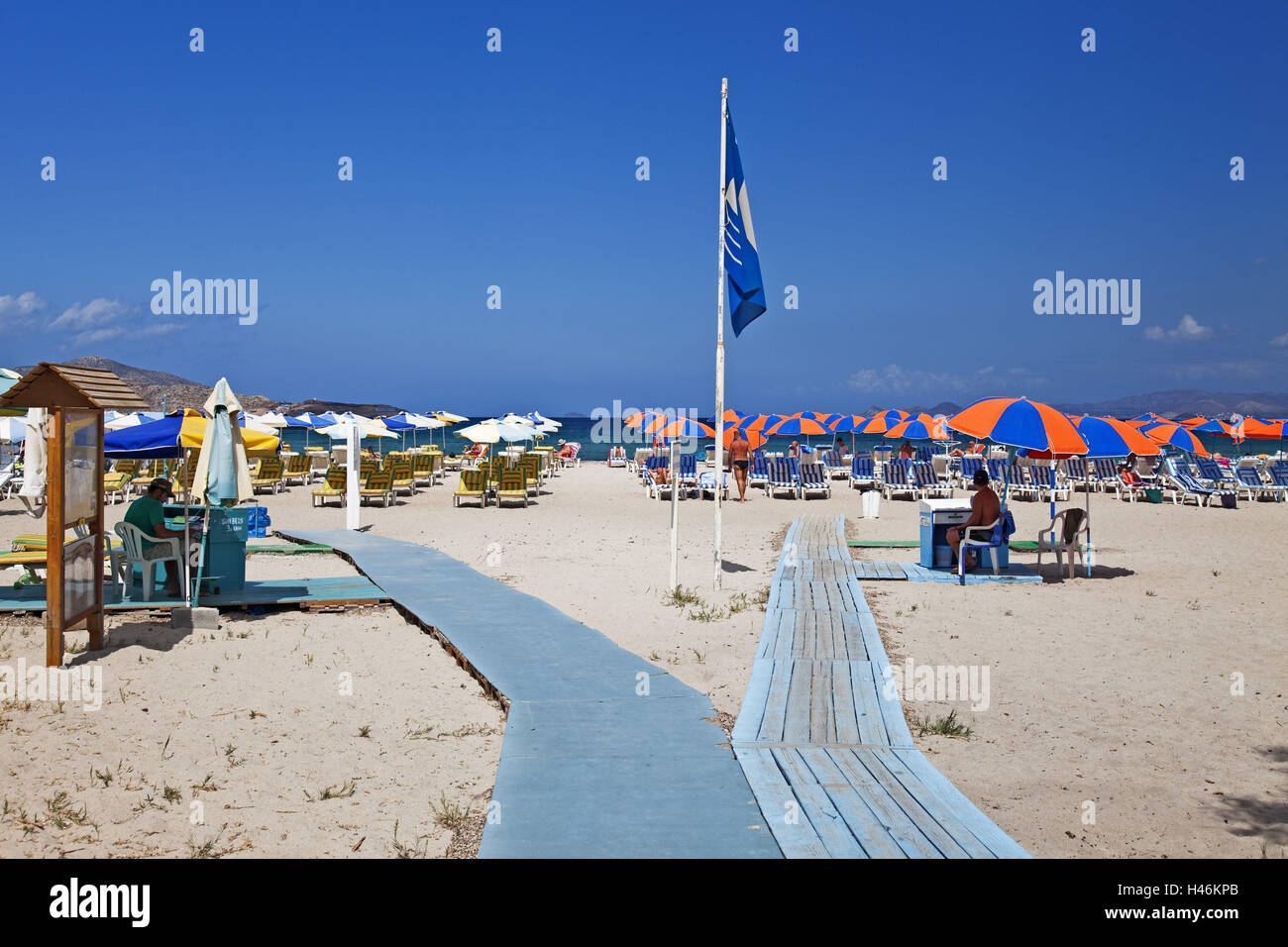 Greece, Island Kos, beach, Tigaki Stock Photo - Alamy