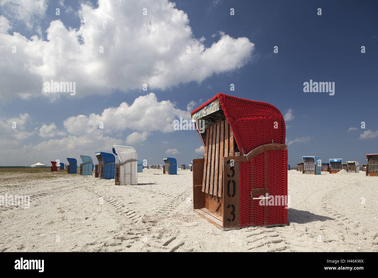 Germany, Lower Saxony, beach of Harlesiel (village Stock Photo - Alamy