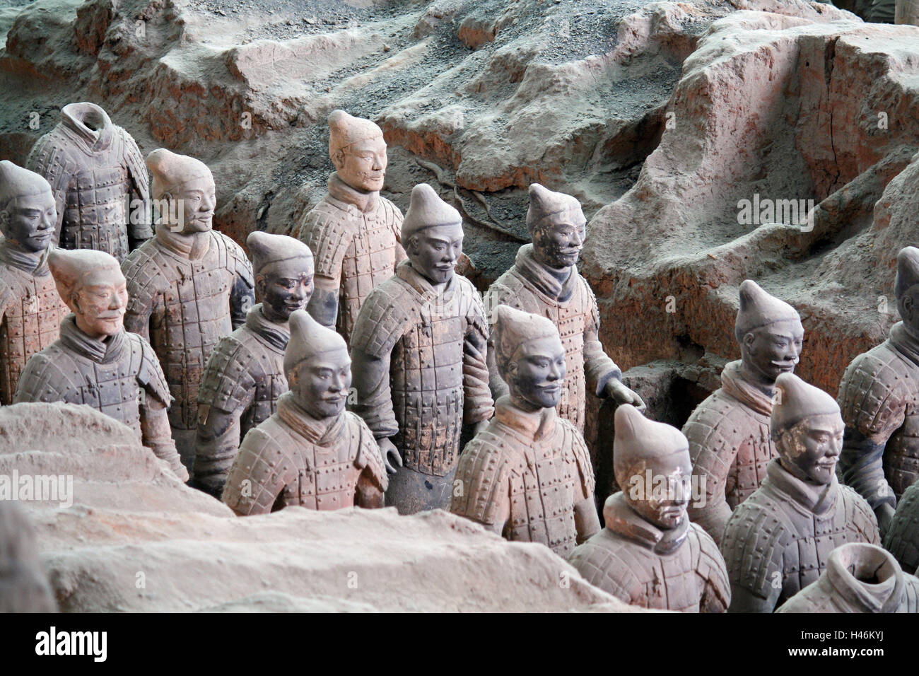 China, Xi'an, Terracotta Army Stock Photo - Alamy