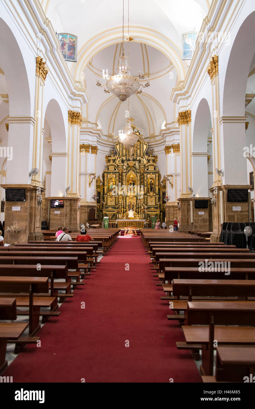 Church Nuestra Señora de la Encarnación. Marbella, Costa del Sol ...