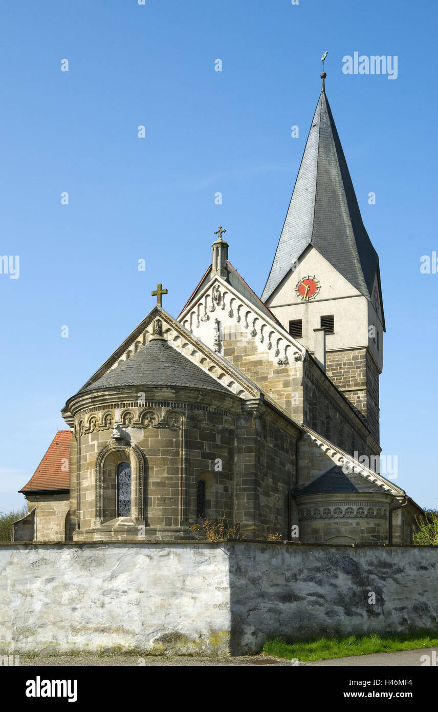 Germany, Baden-Wurttemberg, Göppingen-Faurndau, collegiate church ...