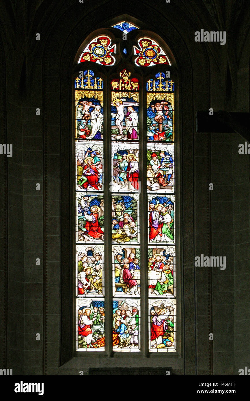 Mosaic window hi-res stock photography and images - Alamy