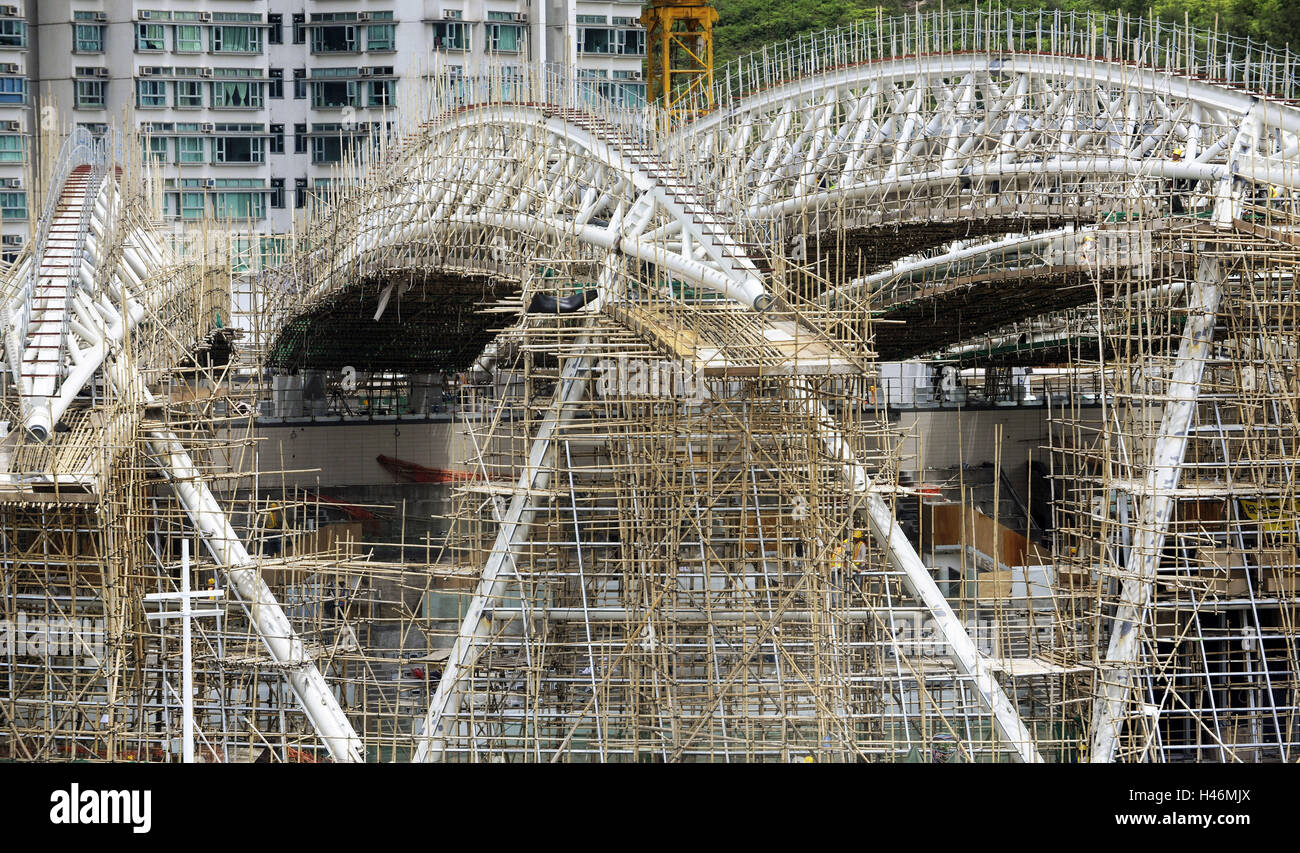Bamboo Scaffolding Hong Kong High Resolution Stock Photography and Images - Alamy