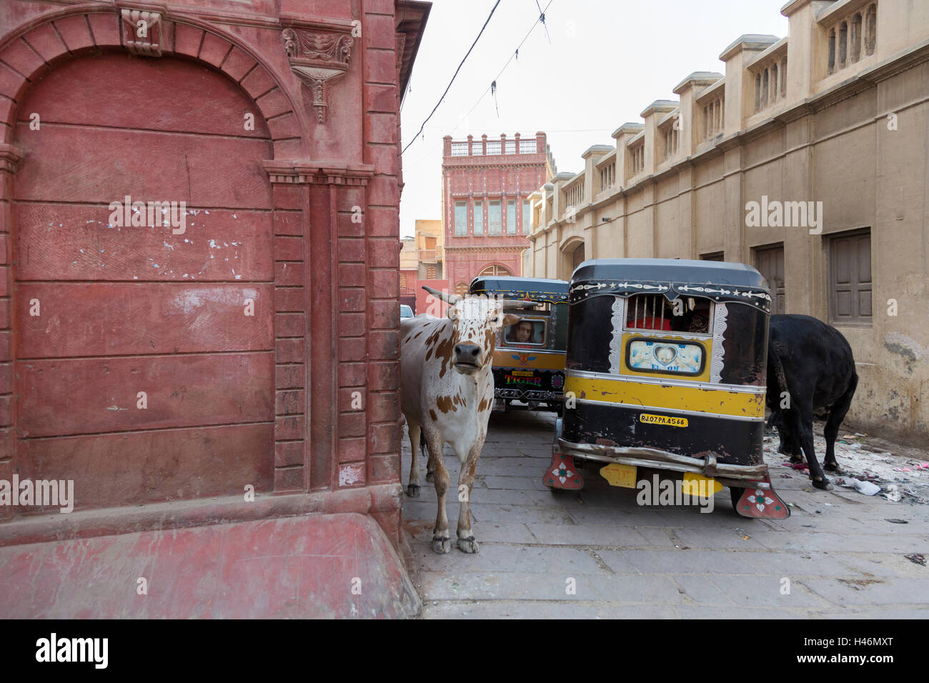 Auto rickshaw stand india hi-res stock photography and images - Alamy
