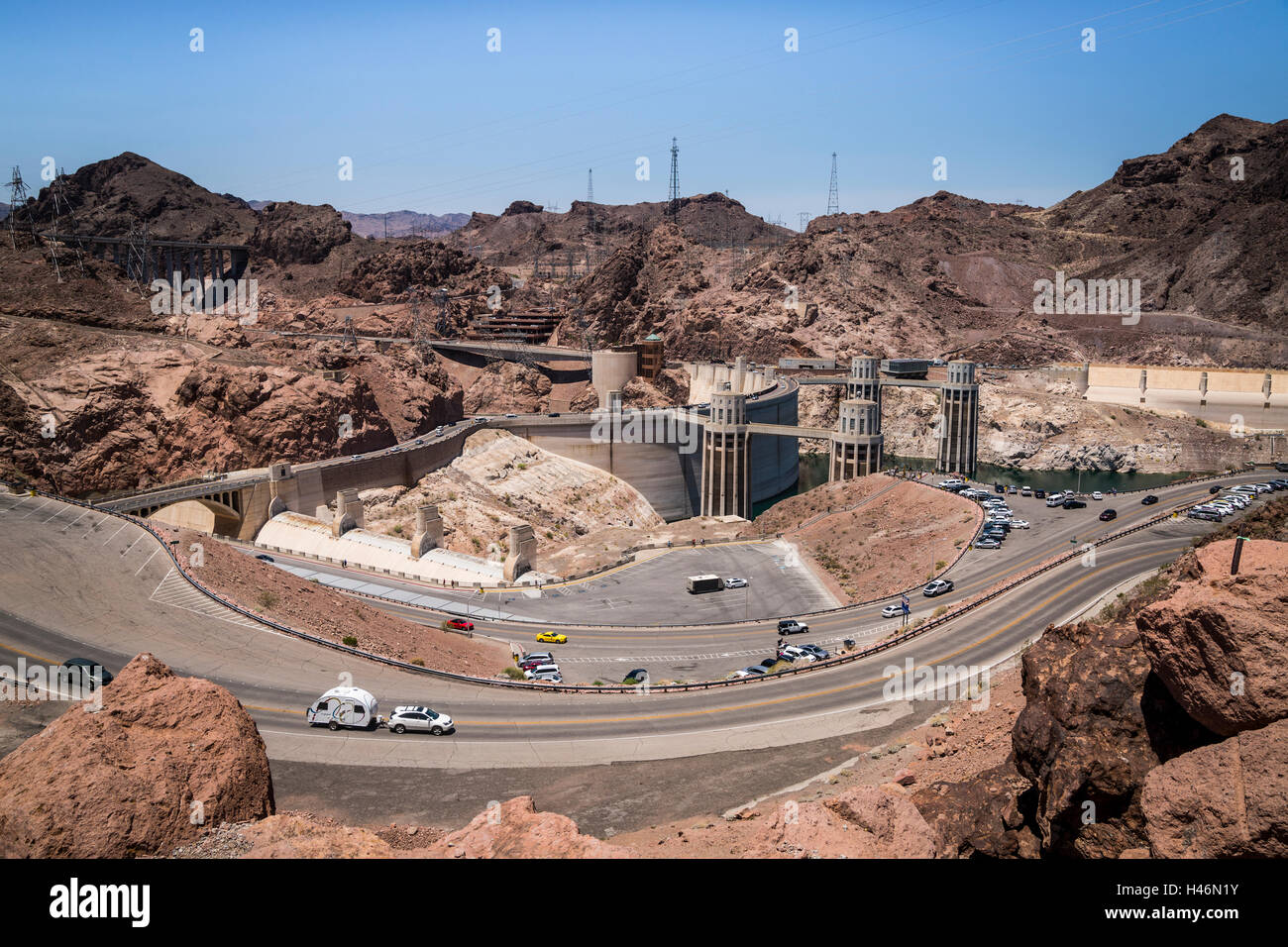 Hoover Dam, Arizona, USA Stock Photo - Alamy
