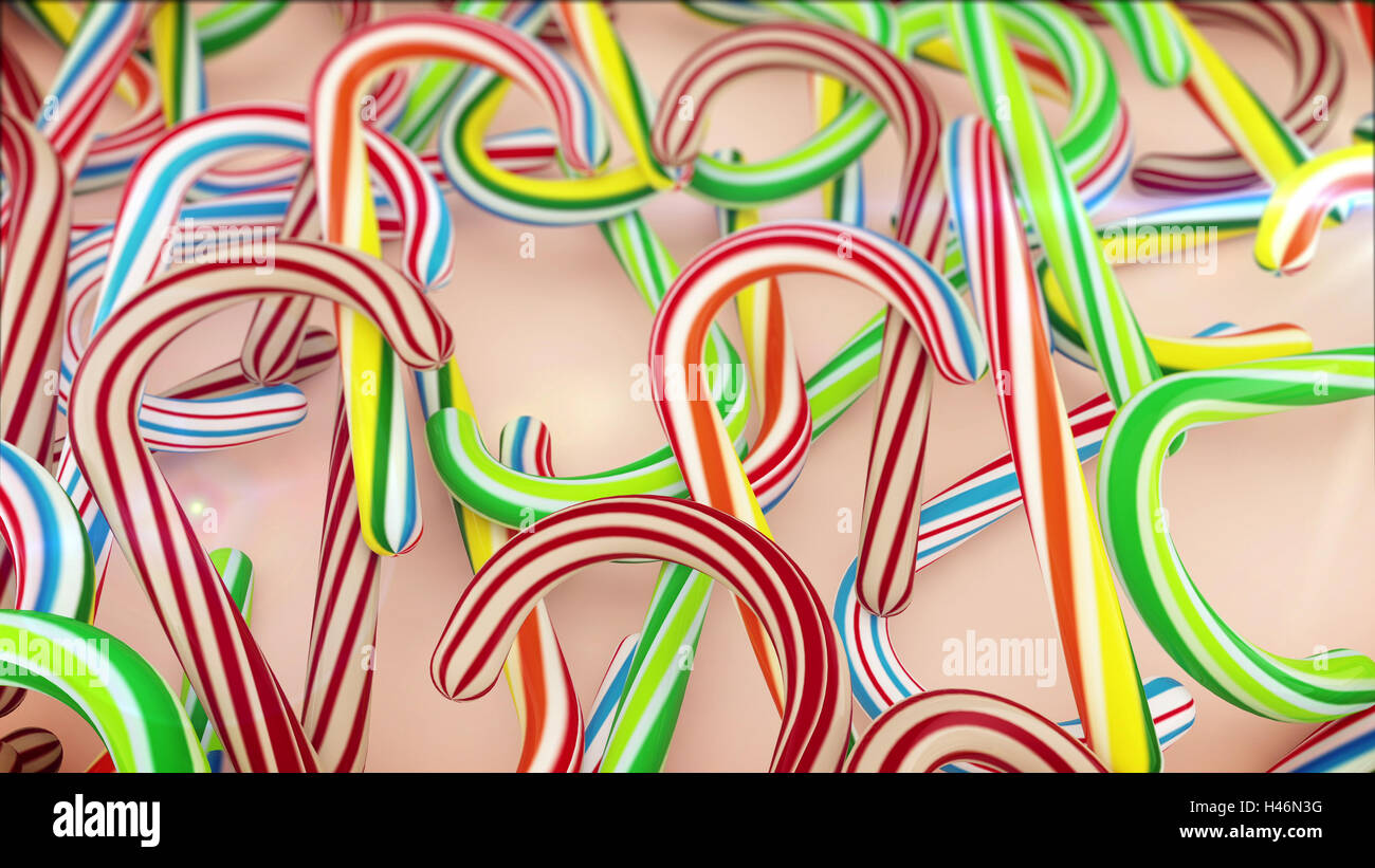 3d rendering lollipops candy hi-res stock photography and images - Alamy