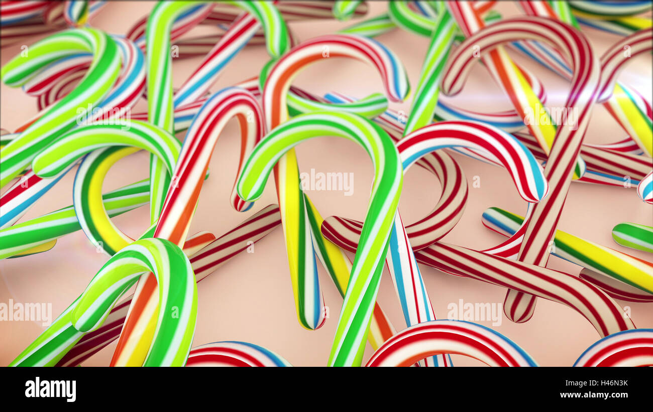 Yellow christmas candy cane stripes hi-res stock photography and images ...