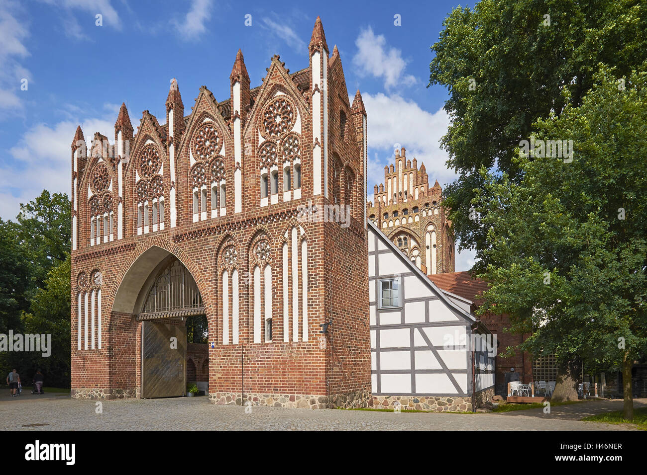 Treptow Gate, Neubrandenburg, Mecklenburg Western Pomerania, Germany ...