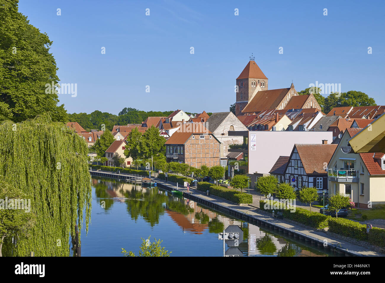 Muritz elde waterway in plau am see hi-res stock photography and images ...