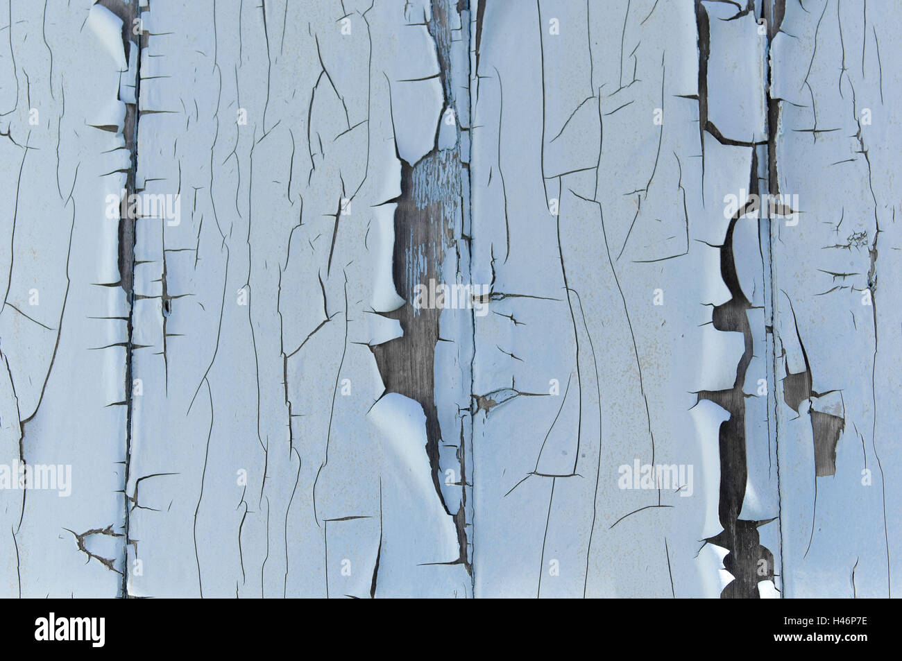wooden, light blue varnish, peel off Stock Photo - Alamy
