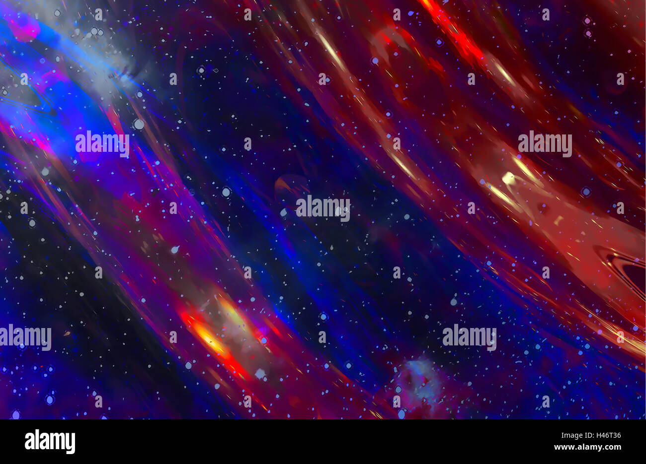 Cosmic space and stars, color cosmic abstract background Stock Photo ...