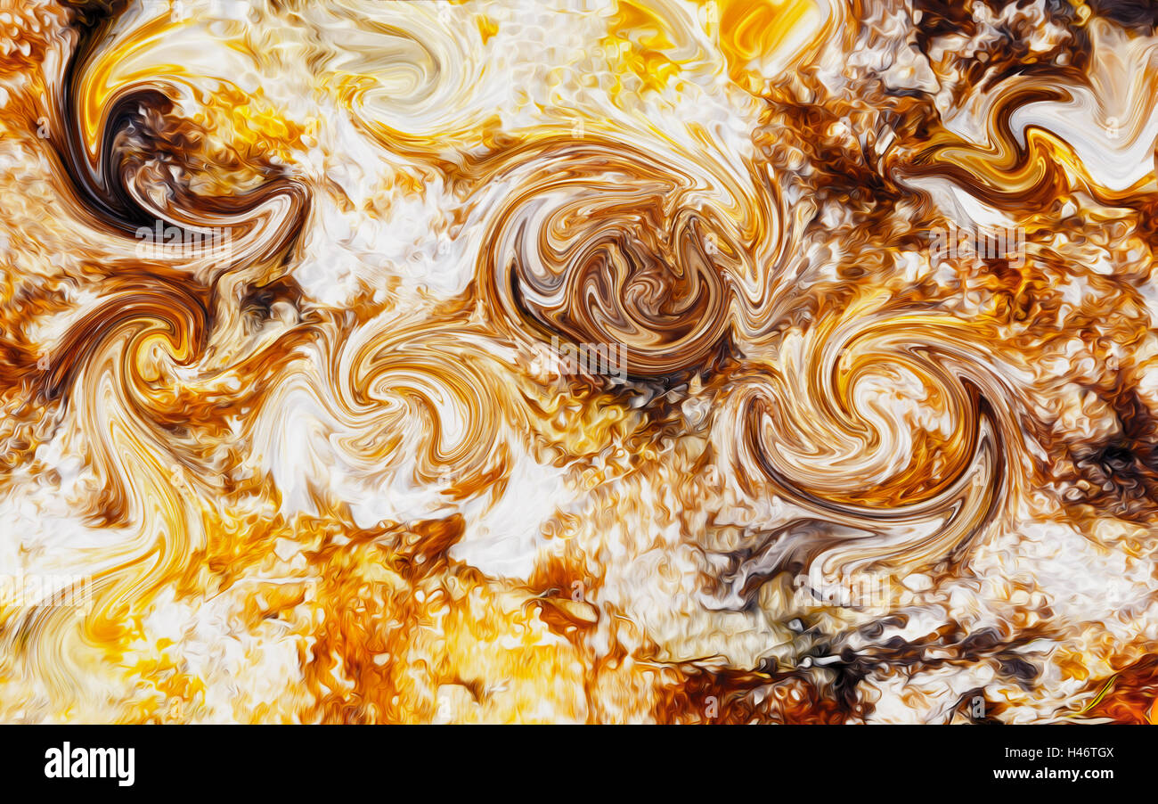 Fire flames background, LAVA structure. Computer collage. Earth Concept ...