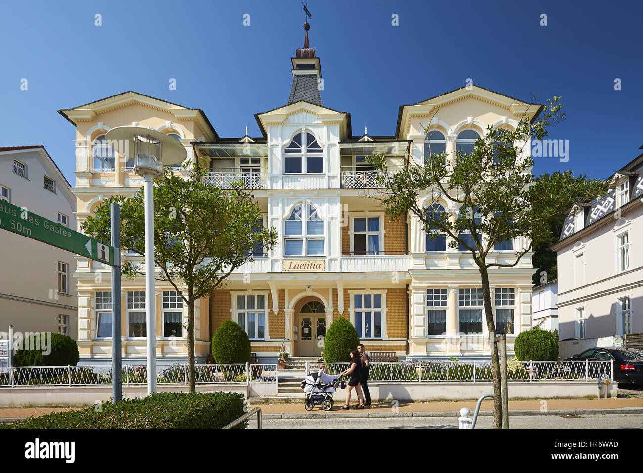 Baltic sea spa bansin hi-res stock photography and images - Alamy