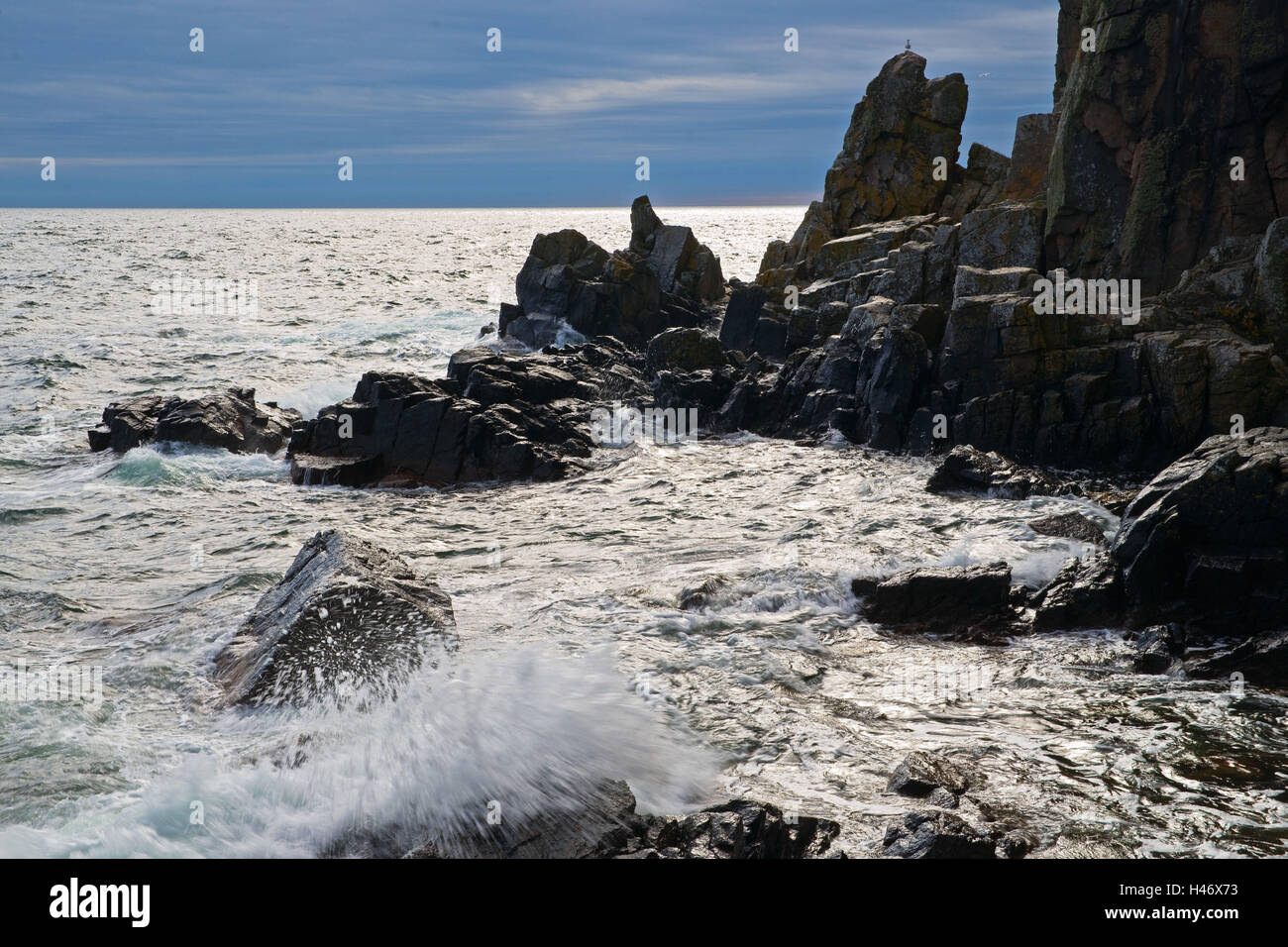 Denmark, Bornholm, sea, bile coast Stock Photo - Alamy