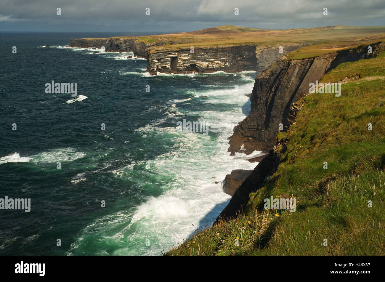Ireland, loop Head Stock Photo - Alamy
