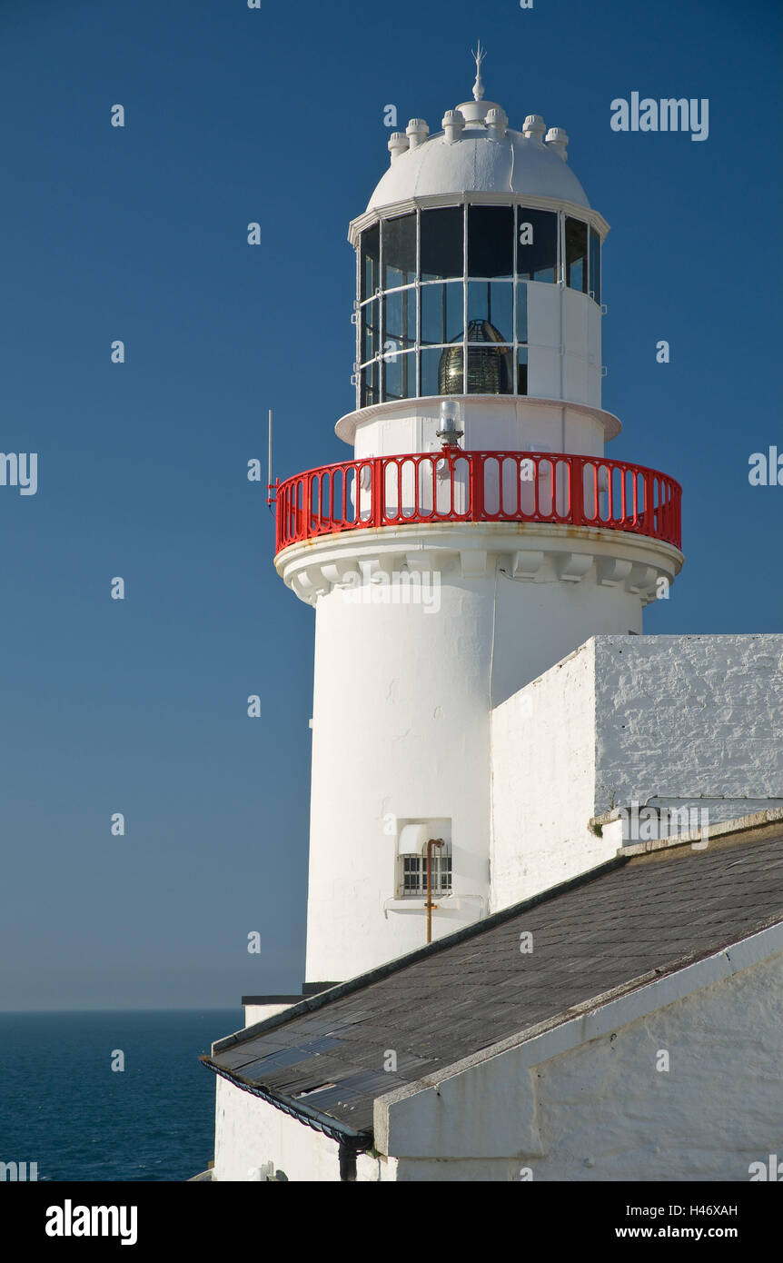 Ireland, Wicklow Head Lighthouse Stock Photo - Alamy