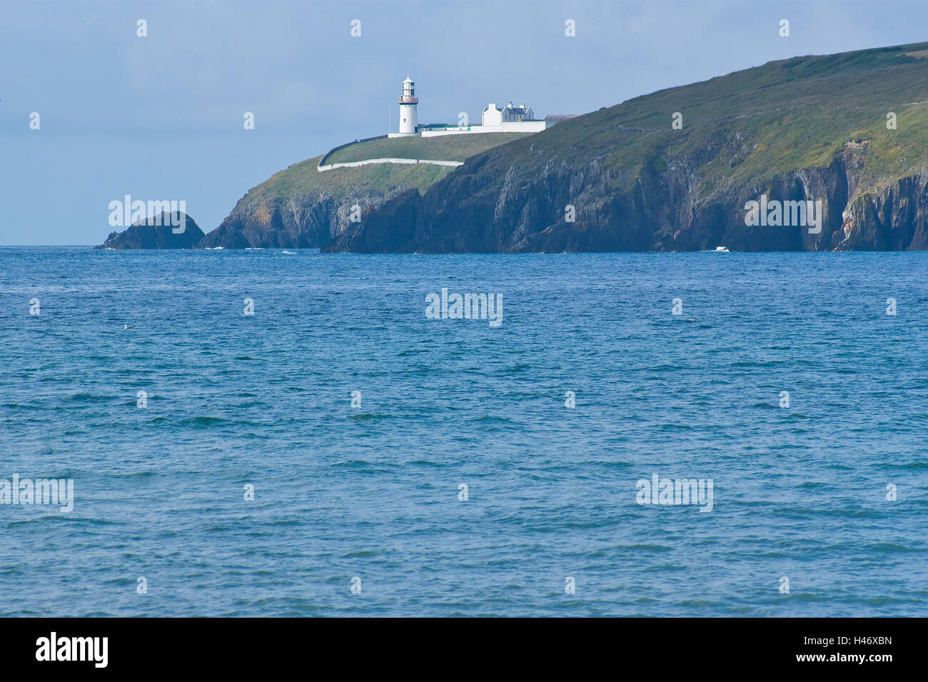 Ireland, sea, coast, Galley Head Lighthouse Stock Photo - Alamy
