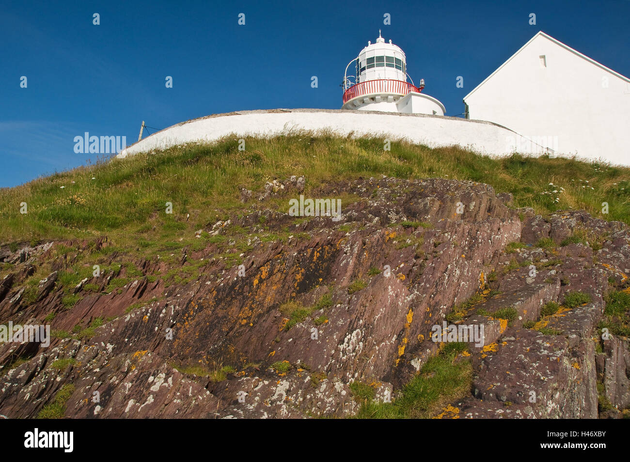 Ireland, Roche's Point Lighthouse Stock Photo - Alamy