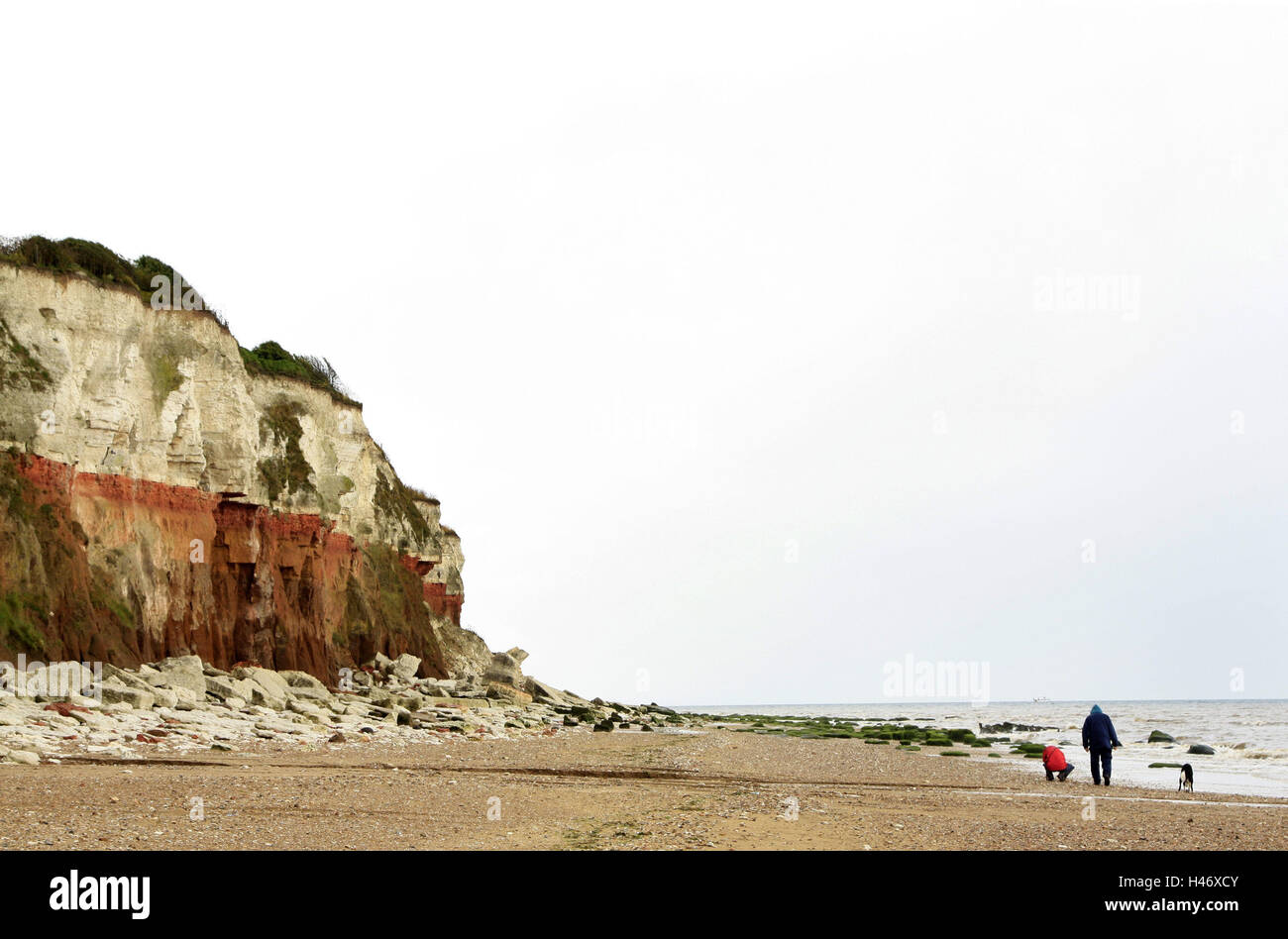 Hunstanton rocks norfolk tourism hi-res stock photography and images ...