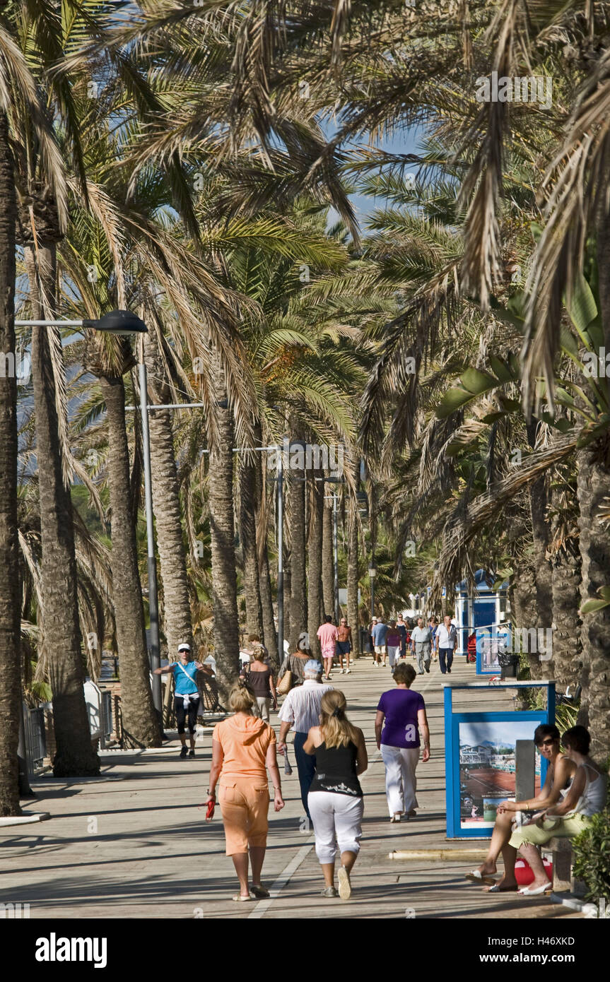 Marbella promenade hi-res stock photography and images - Alamy