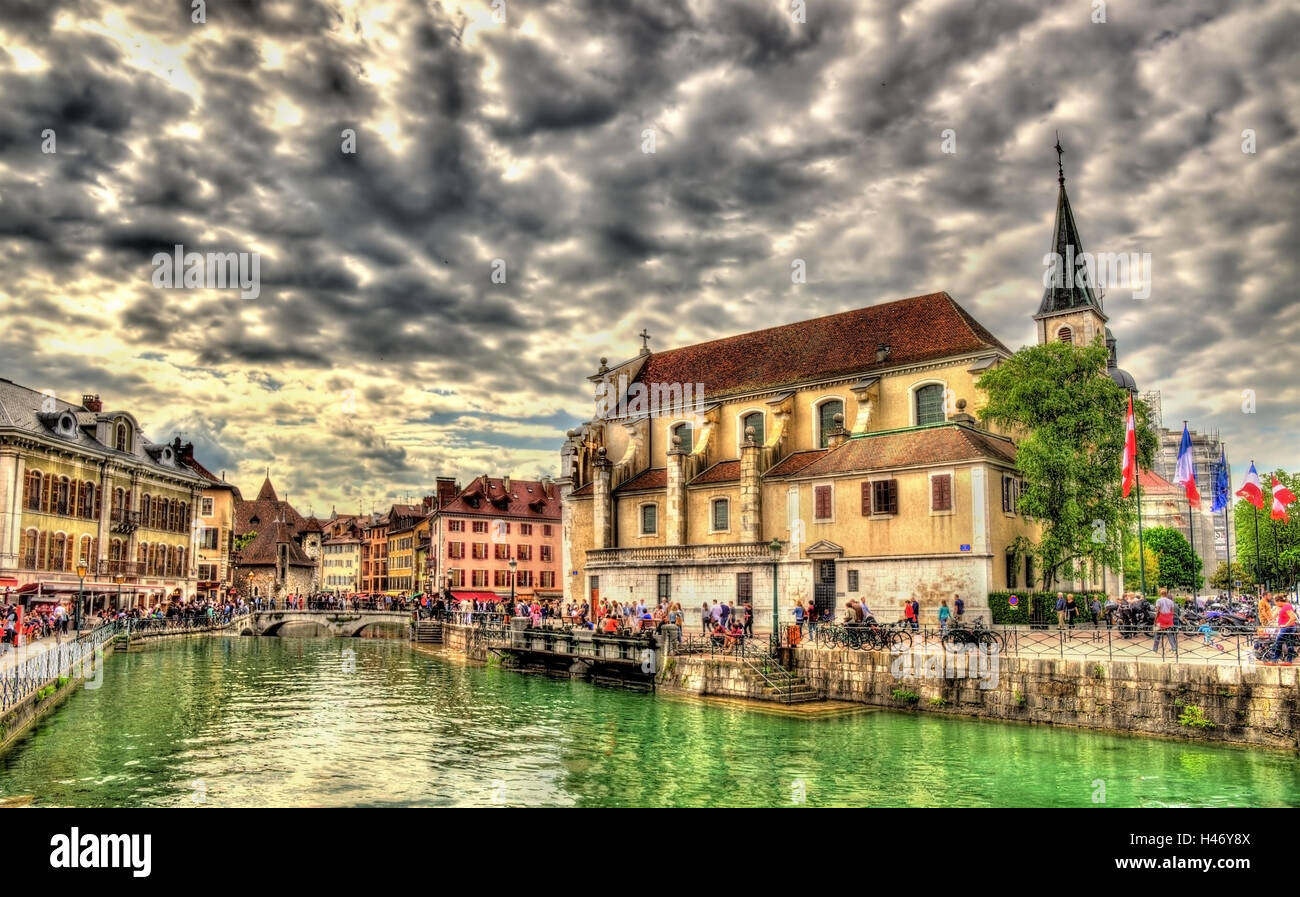Church of St Francois de Sales in Annecy - France Stock Photo - Alamy