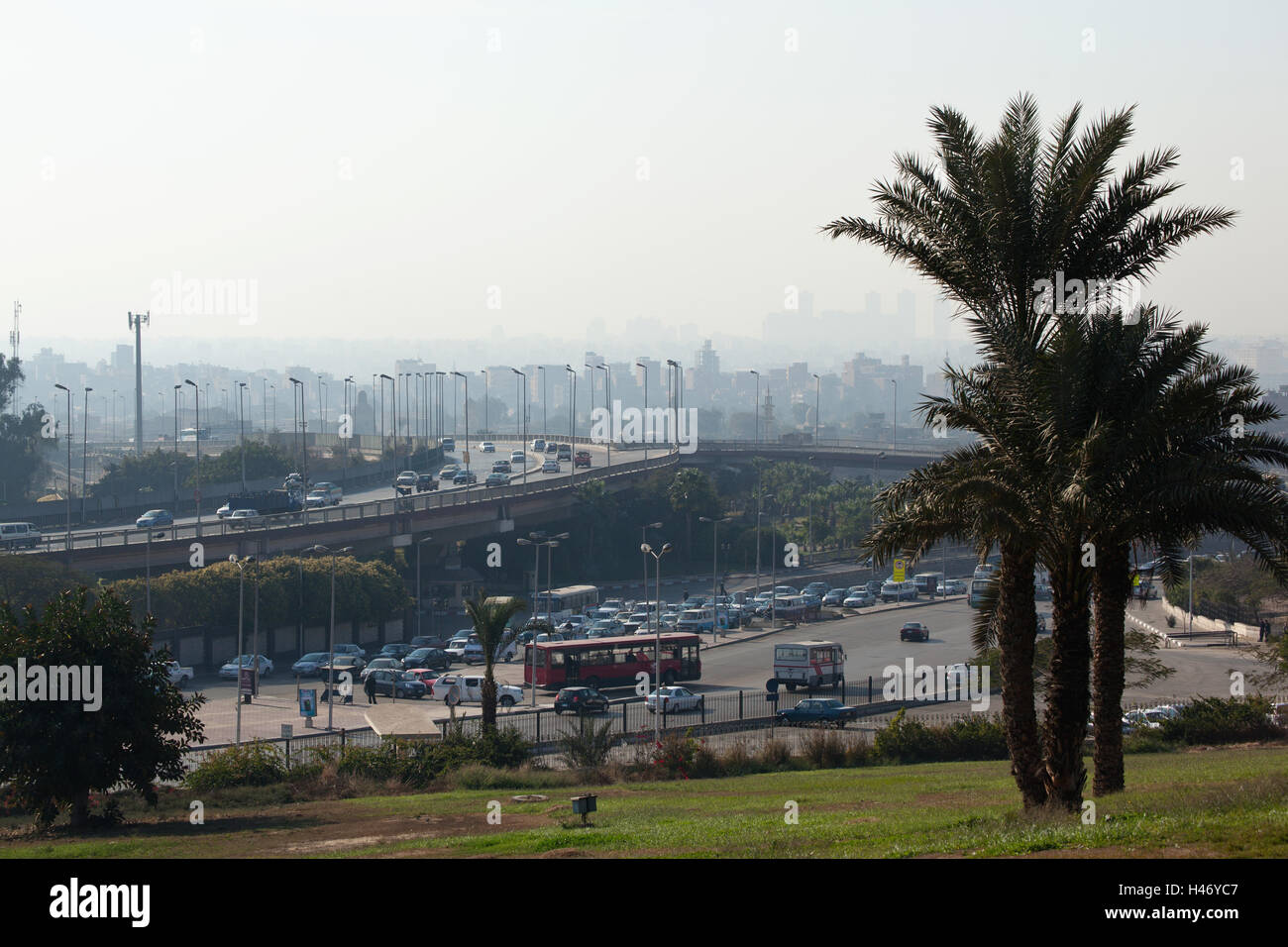Egypt, Cairo, ring road Stock Photo - Alamy