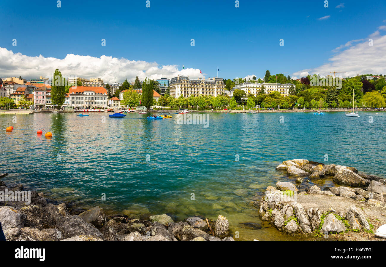 Lake lausanne hi-res stock photography and images - Alamy
