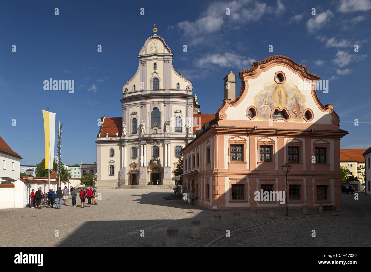 Germany Upper Bavaria Altotting Basilica High Resolution Stock ...