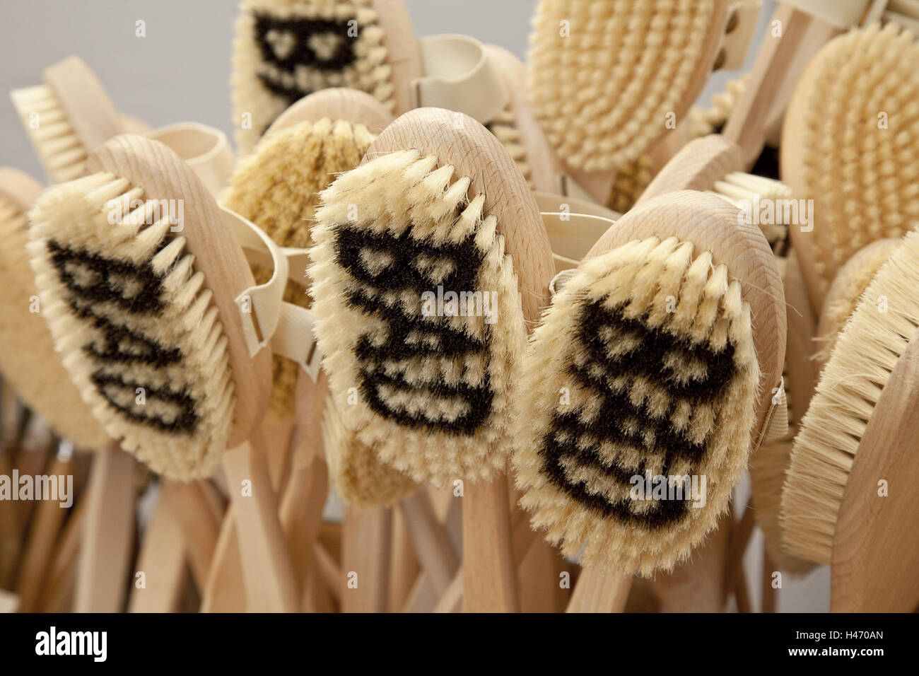 Back brushes, nature bristles, brushes, bristles, Wooden brushes ...