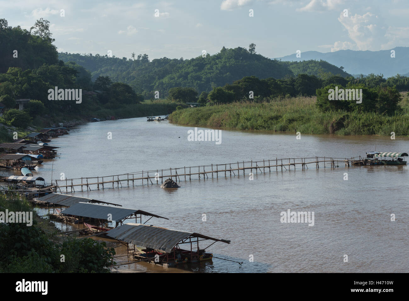 Mekong river, Golden Triangle Stock Photo - Alamy