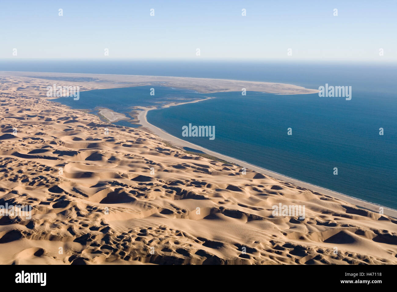 Africa, Namibia, Namib Naukluft national park, coast, 'Long wall ...