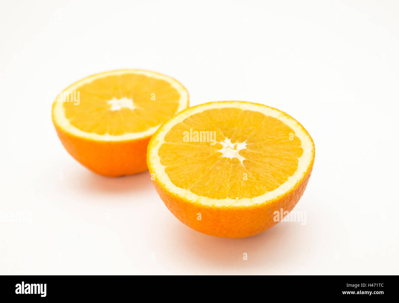 Two half orange hi-res stock photography and images - Alamy