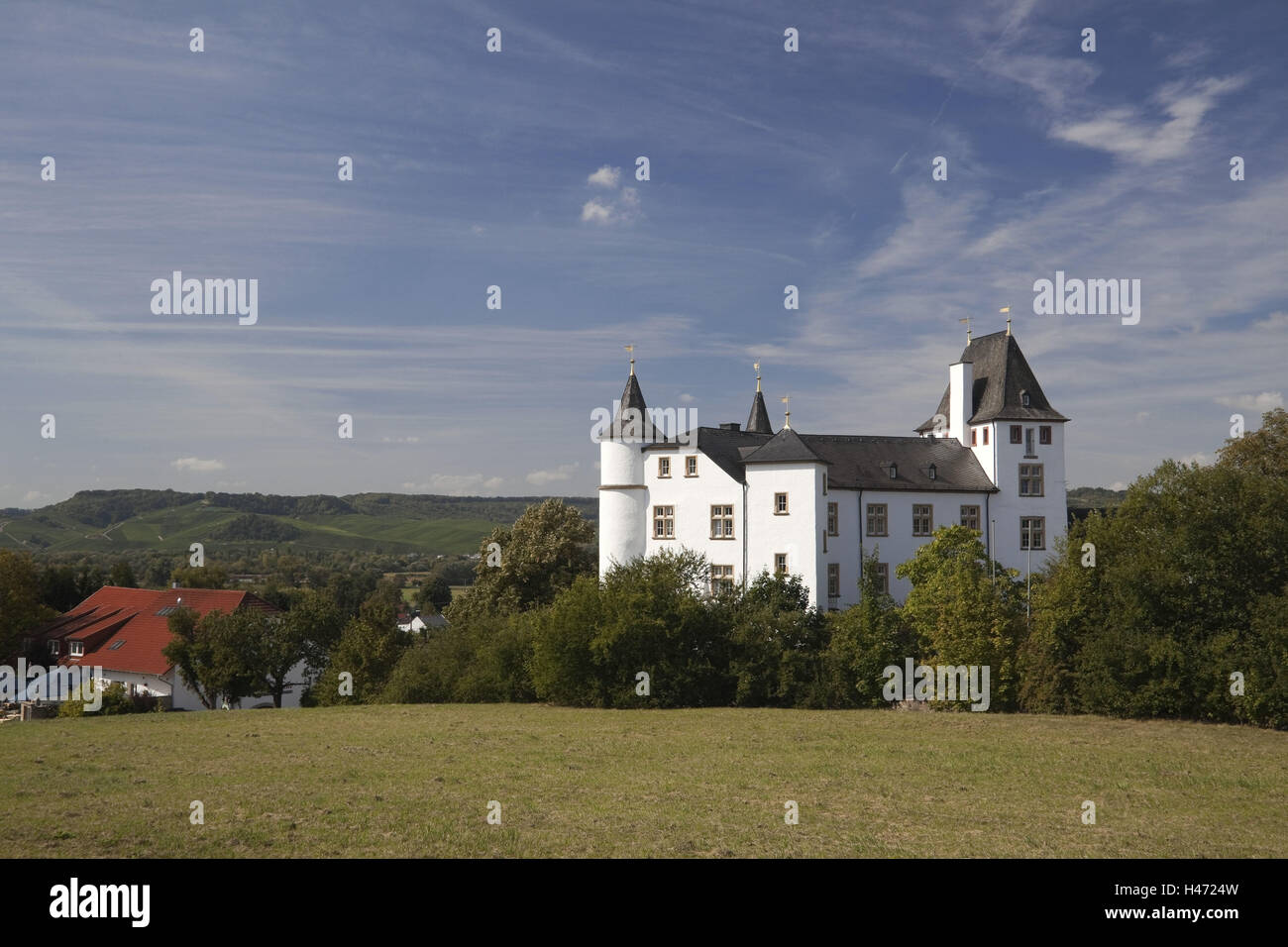Germany, Saarland, Nennig, Schlossberg Stock Photo - Alamy
