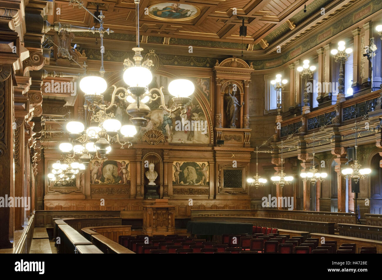 Heidelberg university assembly hall hi-res stock photography and images ...