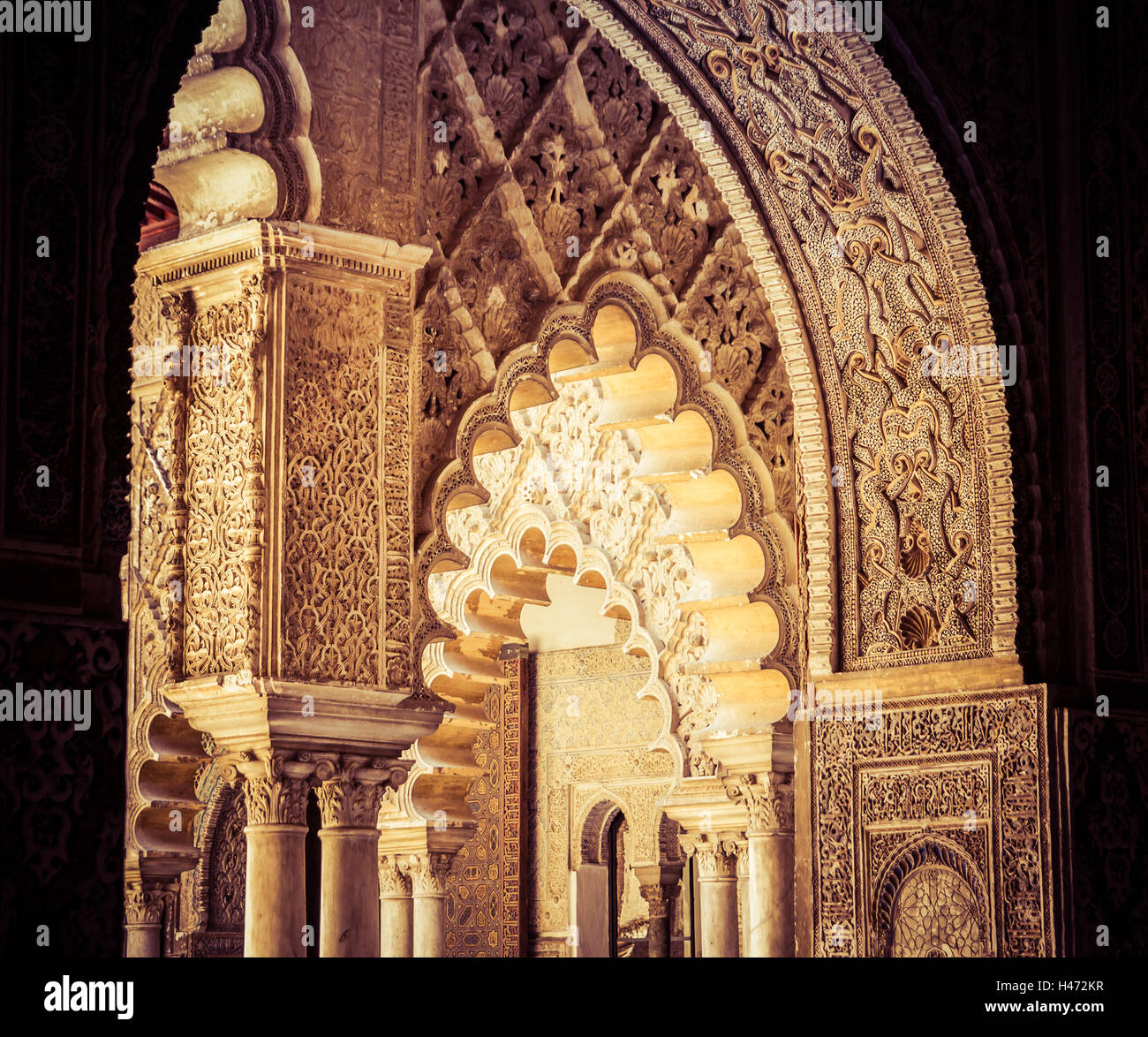 beautiful moor architecture Stock Photo - Alamy