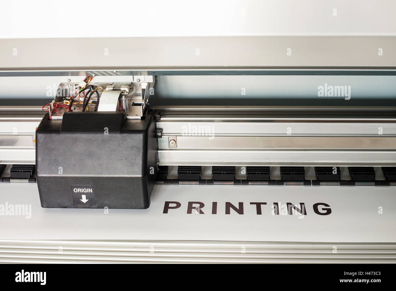 High quality outdoor ecosolvent printer Stock Photo - Alamy