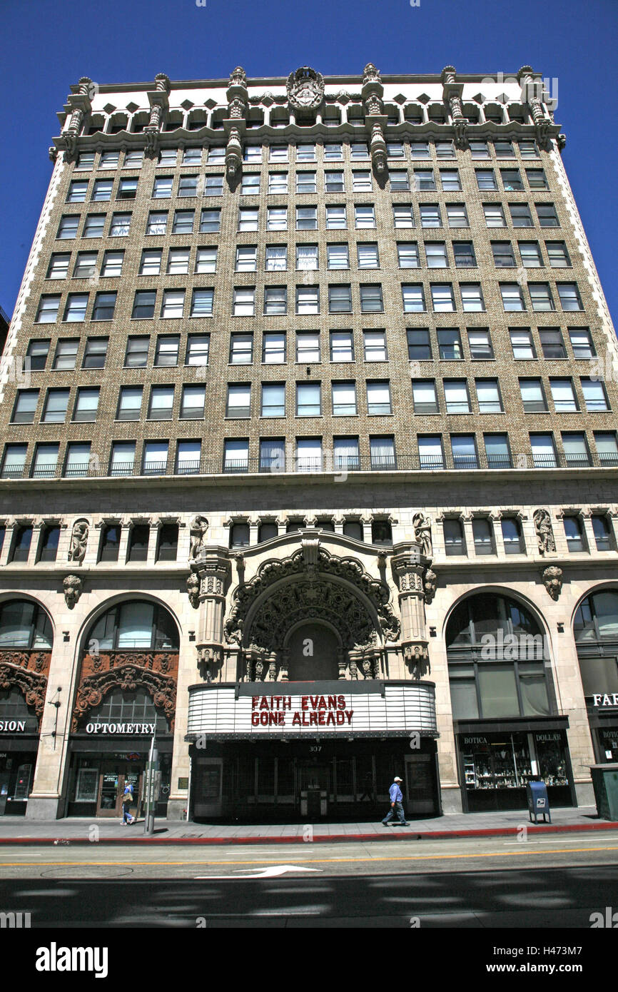 The USA, California, Los Angeles, centre the city, Broadway, Multiplex ...