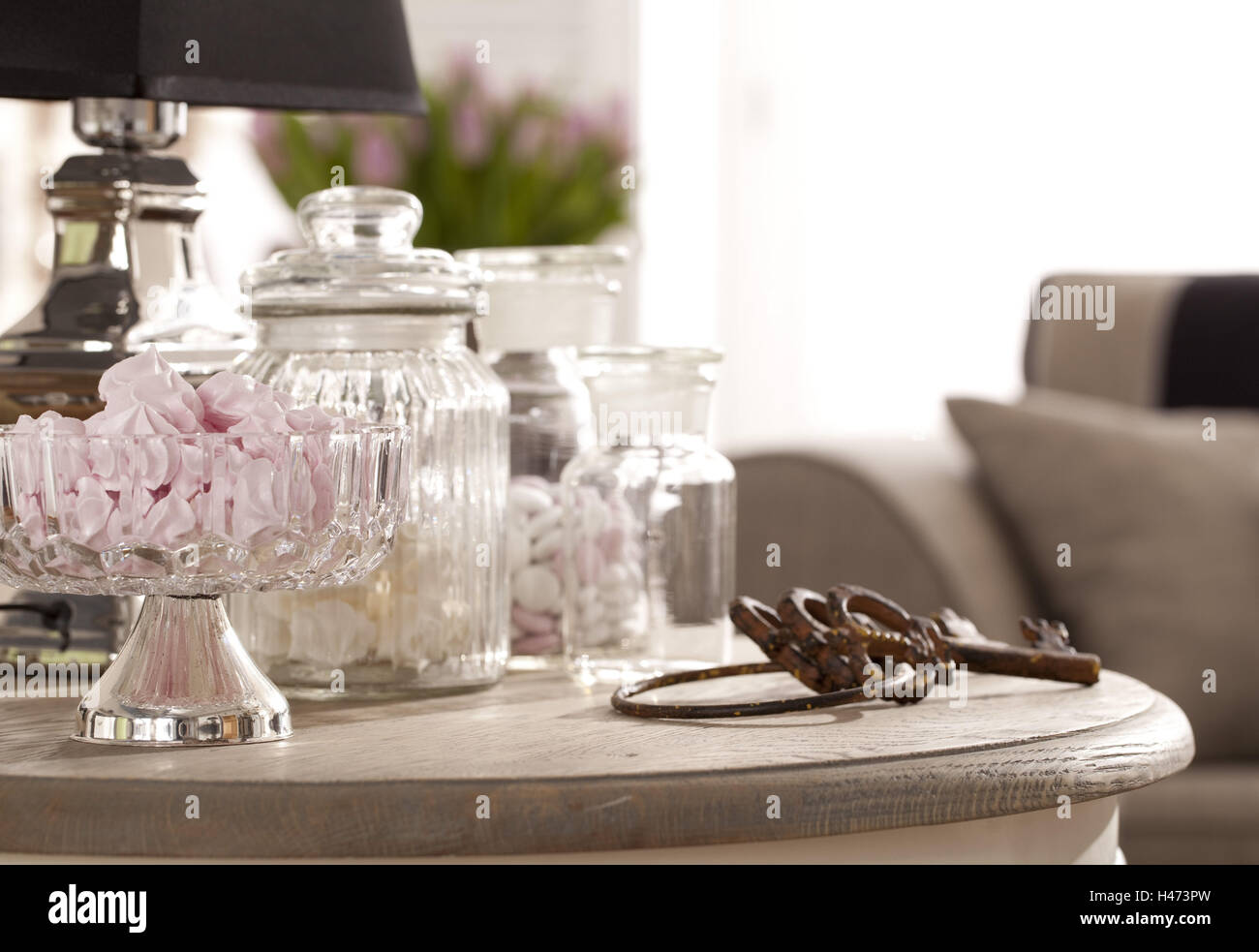 Sweets, glass, key, key bundle Stock Photo - Alamy