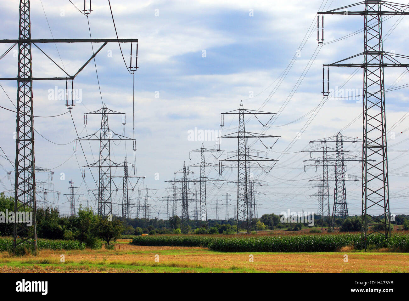 High tension hi-res stock photography and images - Alamy