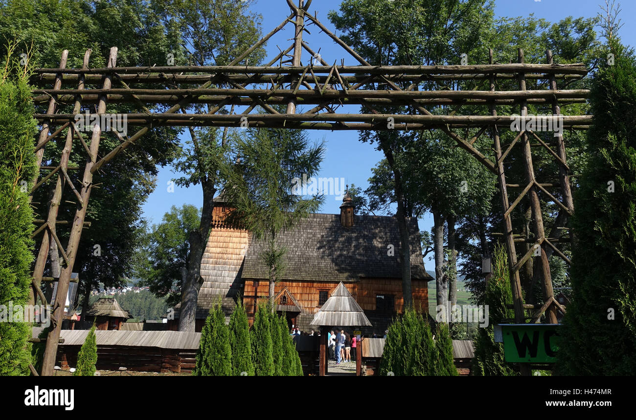 Church of Saint Archangel Michael in Debno, Poland Stock Photo - Alamy