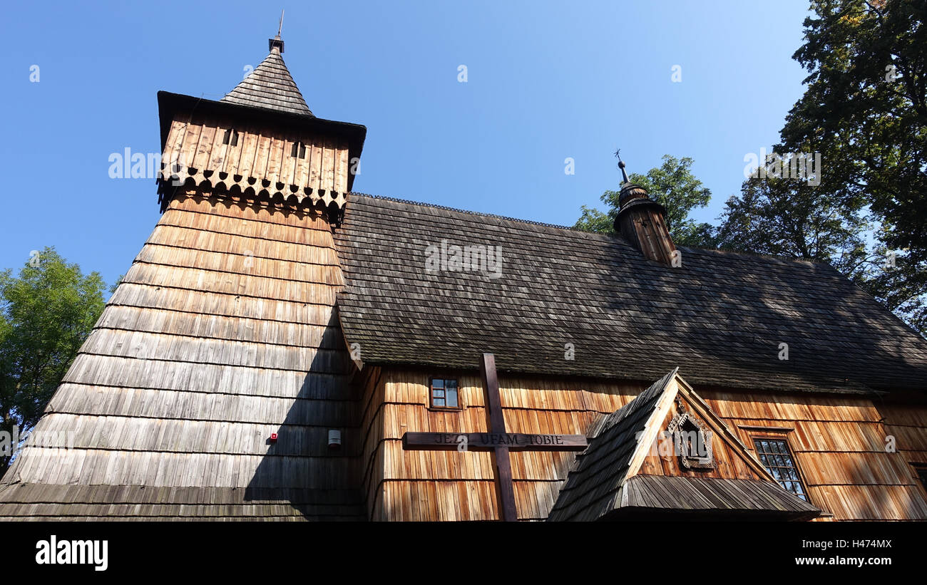 Church of Saint Archangel Michael in Debno, Poland Stock Photo - Alamy