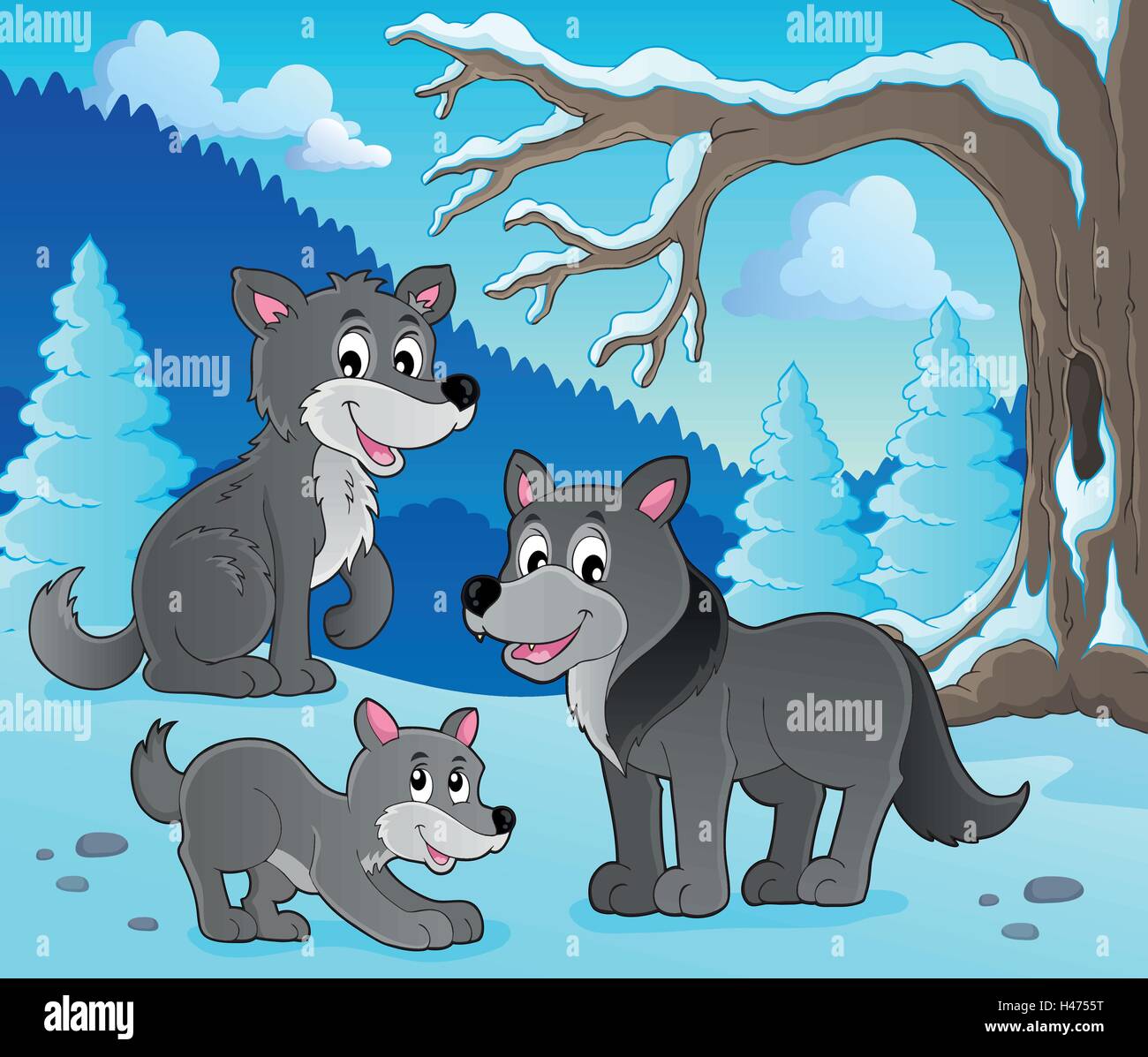 4 mammals Stock Vector Images - Alamy